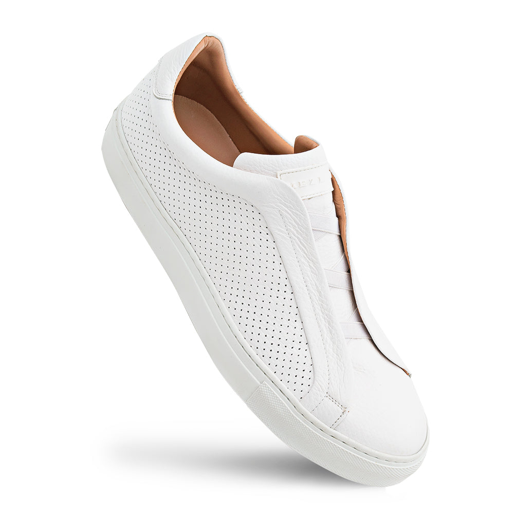 Elastic Lace Sneaker – Mezlan Warehouse