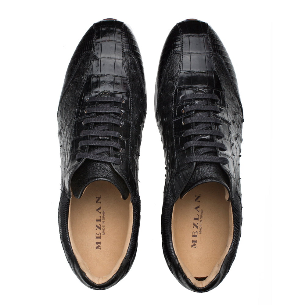 Ostrich/Lizard/Crocodile Sneaker – Mezlan Warehouse